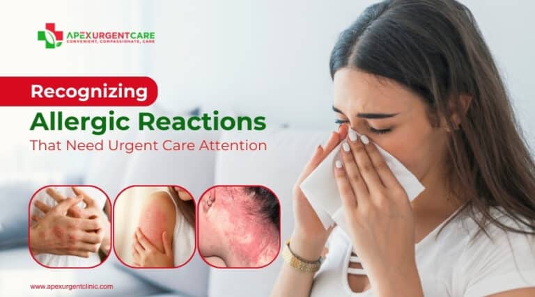 Recognizing Allergic Reactions That Need Urgent Care Attention - Apex ...