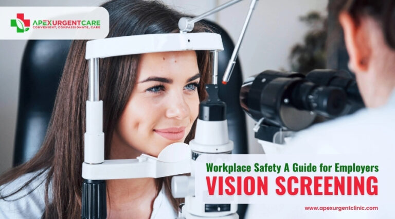 Workplace Safety A Guide for Employers: Vision Screening - Apex Urgent ...