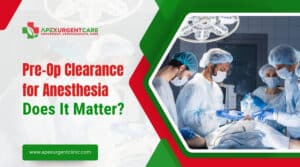 Pre‑Op Clearance for Anesthesia: Does It Matter? - Apex Urgent Care ...